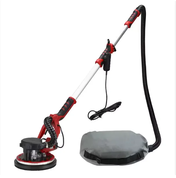 225mm Wall Sander Electric Drywall Sander With Vacuum For Ceiling And ...