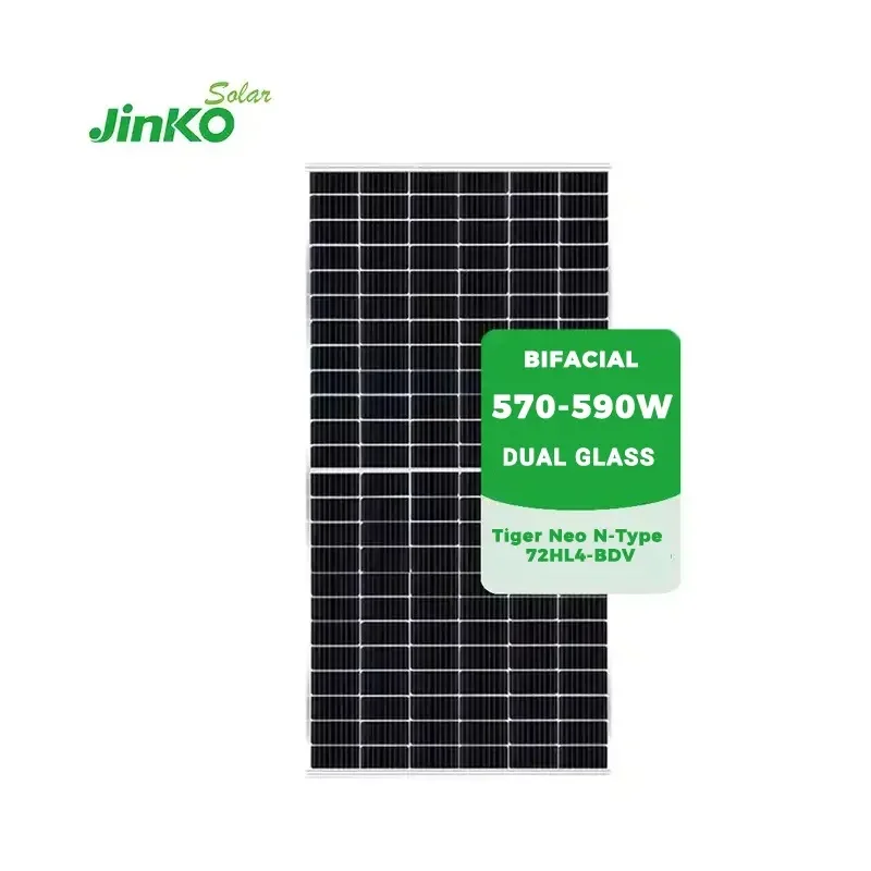 Jinko's N-type solar panels 585W 590W 570W Double-sided jinko_module ...