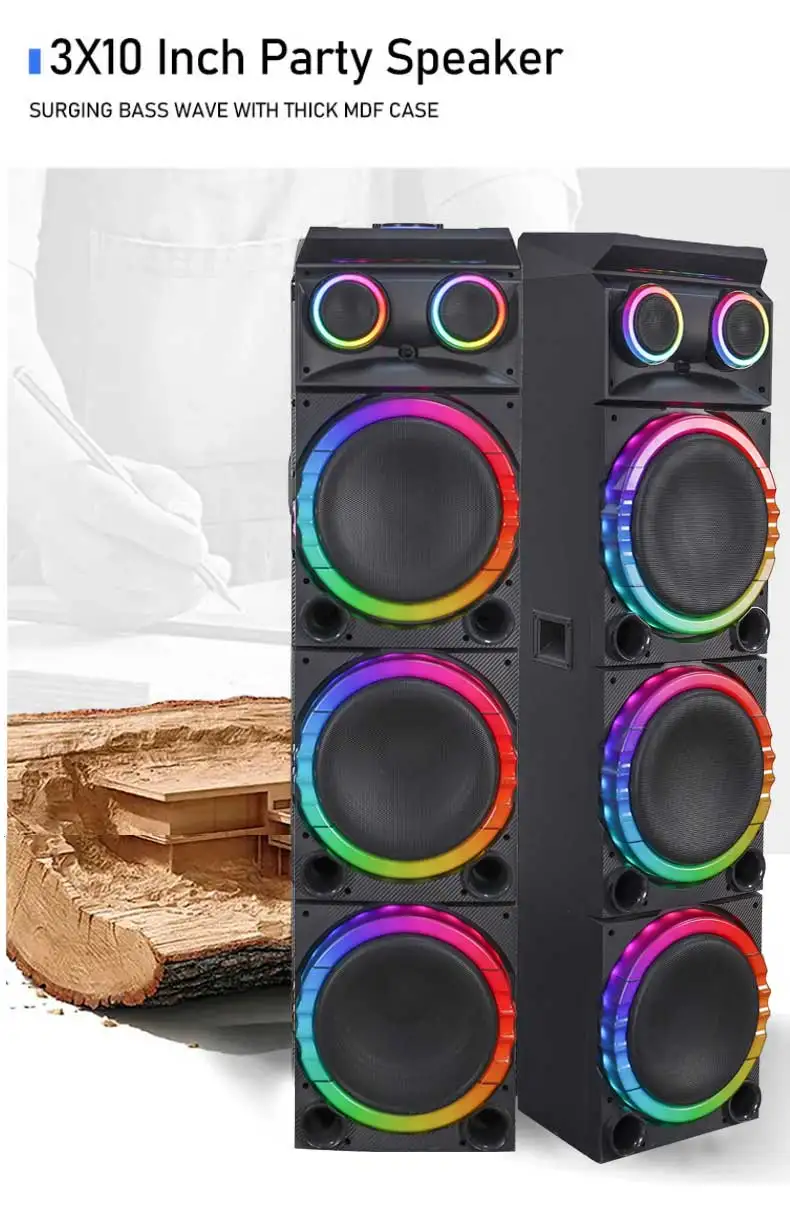 OEM Wooden Subwoofer Box - Hifi Super Bass Speaker