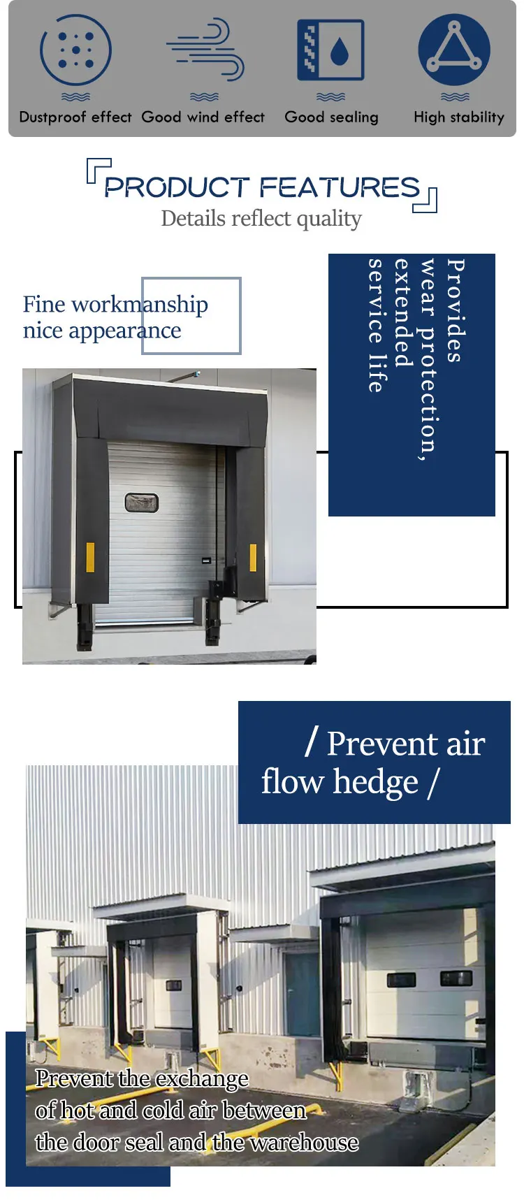 Polyester Insulated Sectional Adjustable Soft Sided Container Loading ...