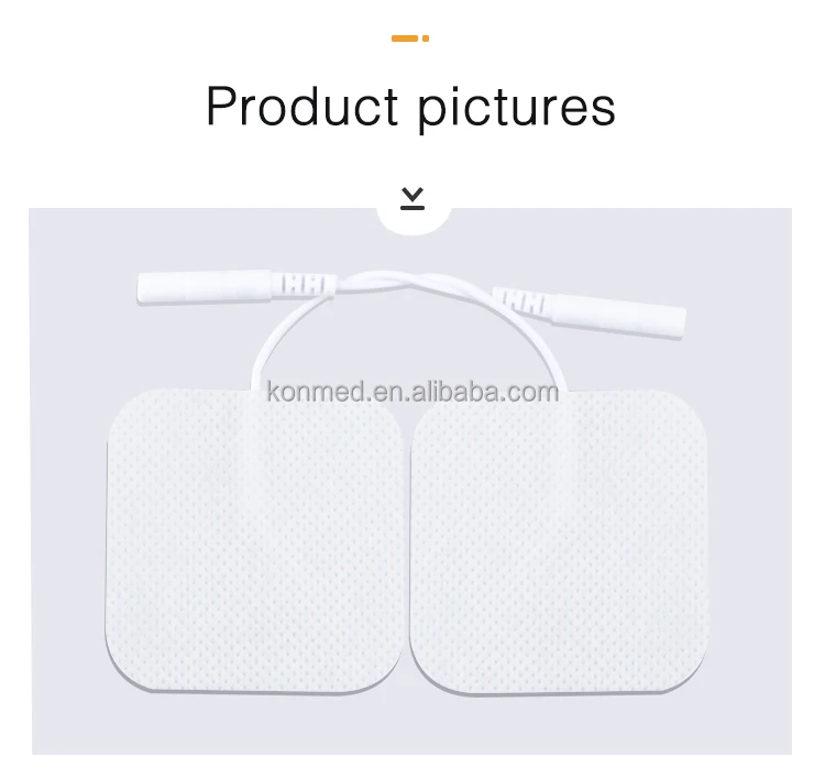 CE ISO13485 Approved TENS/EMS Electrode Pads by Konmed