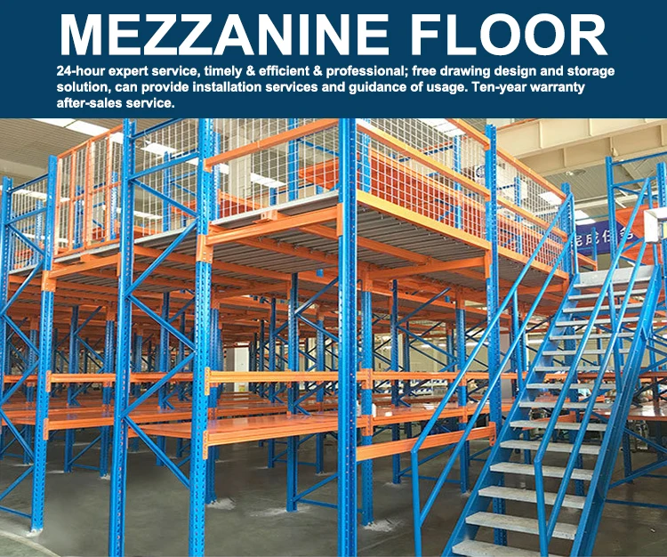 Mezzanine Floor Rack For Warehouse Rack Mezzanine Floor Racking System ...