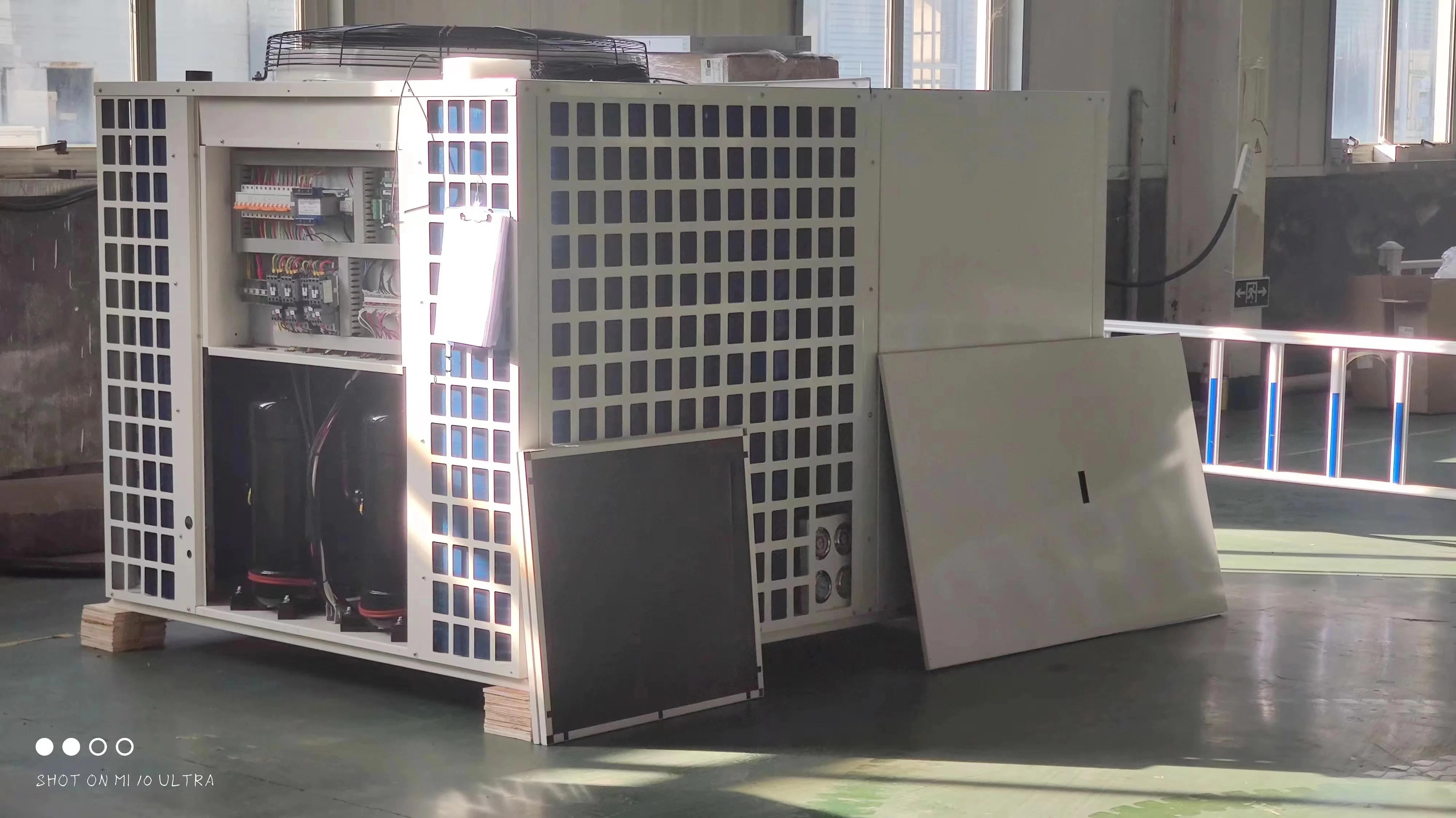 5 Ton HVAC Equipment Cooling System Commercial Central Air Condition ...