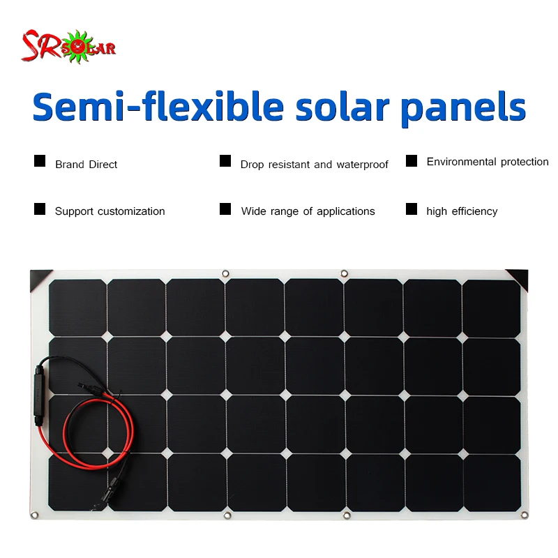 High Efficiency 32 Cells SunPower Solar Panel Mono Cell Semi Solar ...