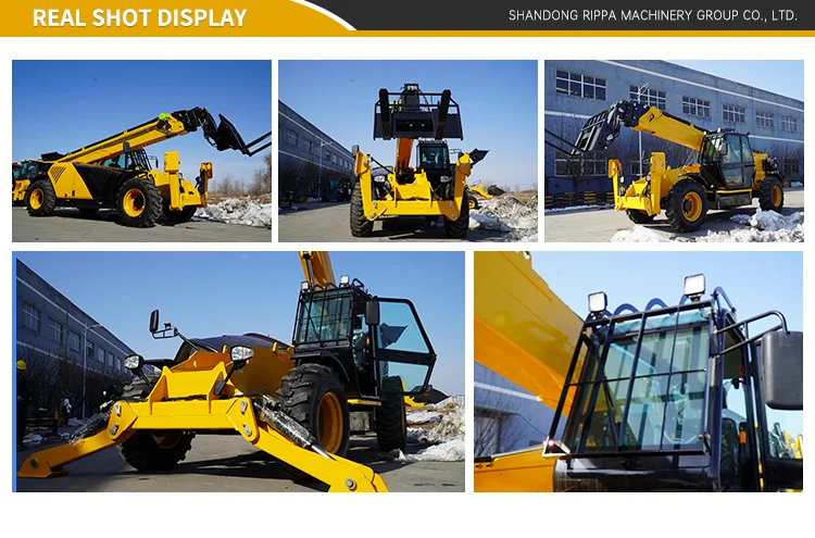 17m Large Telescopic Forklift 4Ton Compact Diesel Telescopic Forklift ...