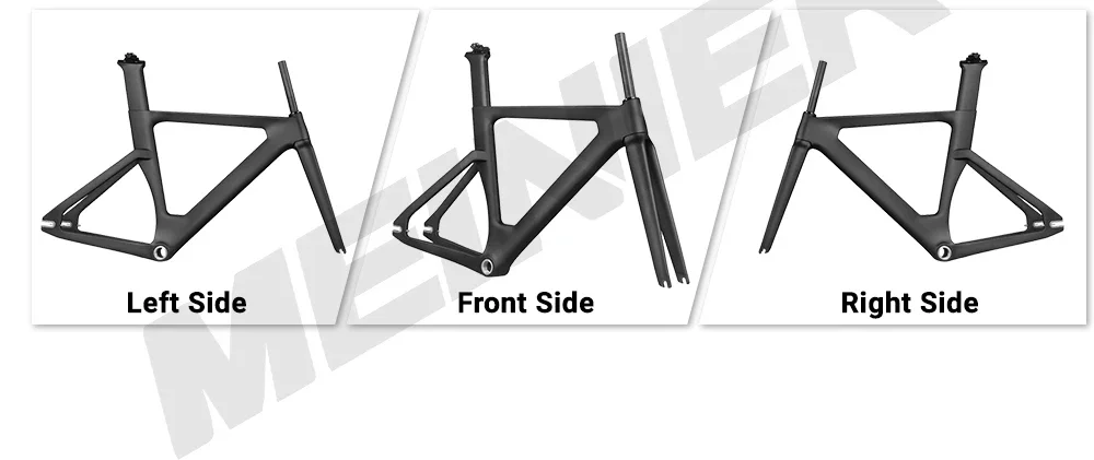 2024 Customized Full Carbon Track Frame - Single Speed Bikes
