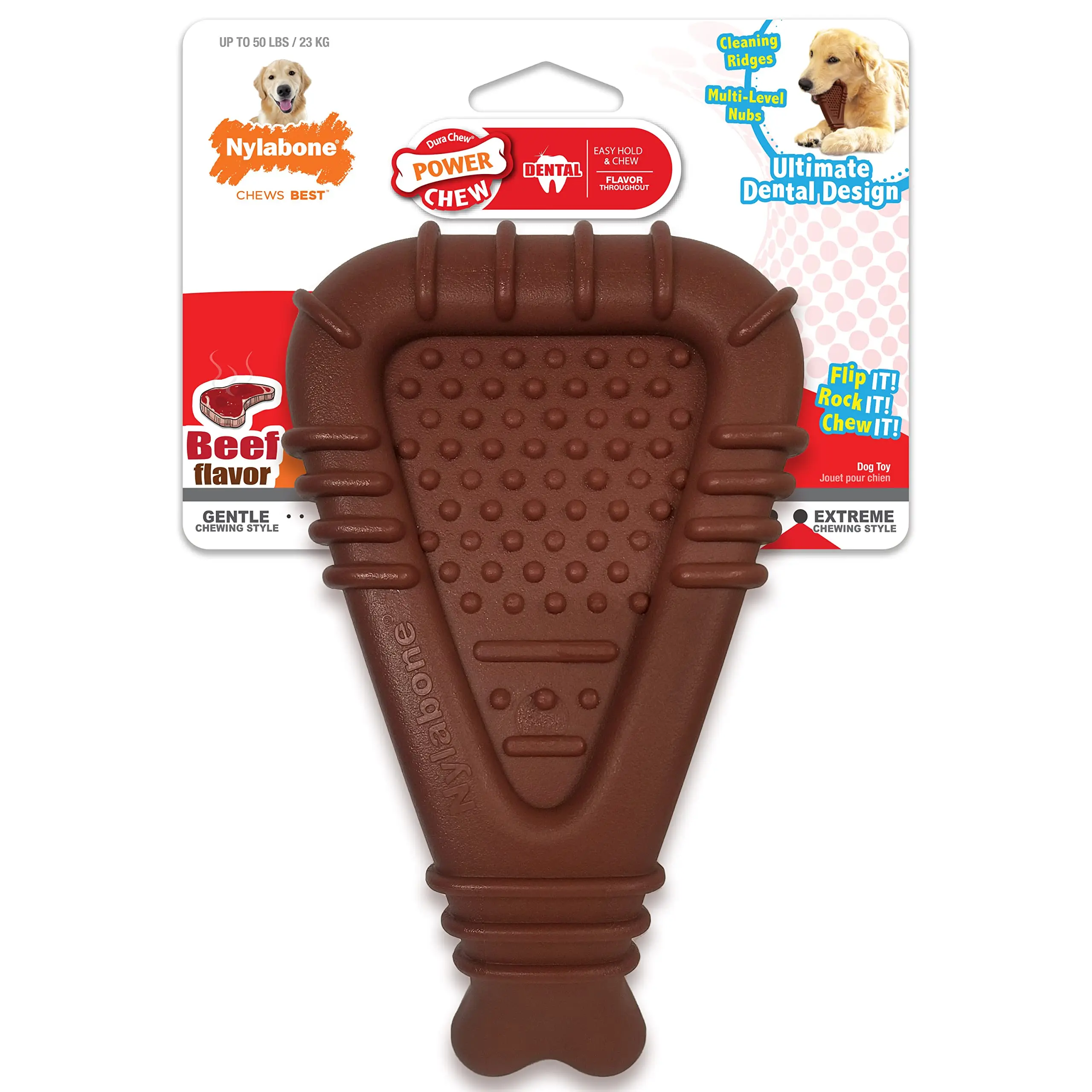 Custom Shape Nylabone Power Chew X-Shaped Dog Nylon PA Bone Chew Toy ...