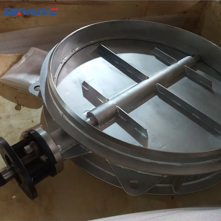 Dn1000 Stainless Steel Ss304 Ventilation Damper Welded Bare Stem ...