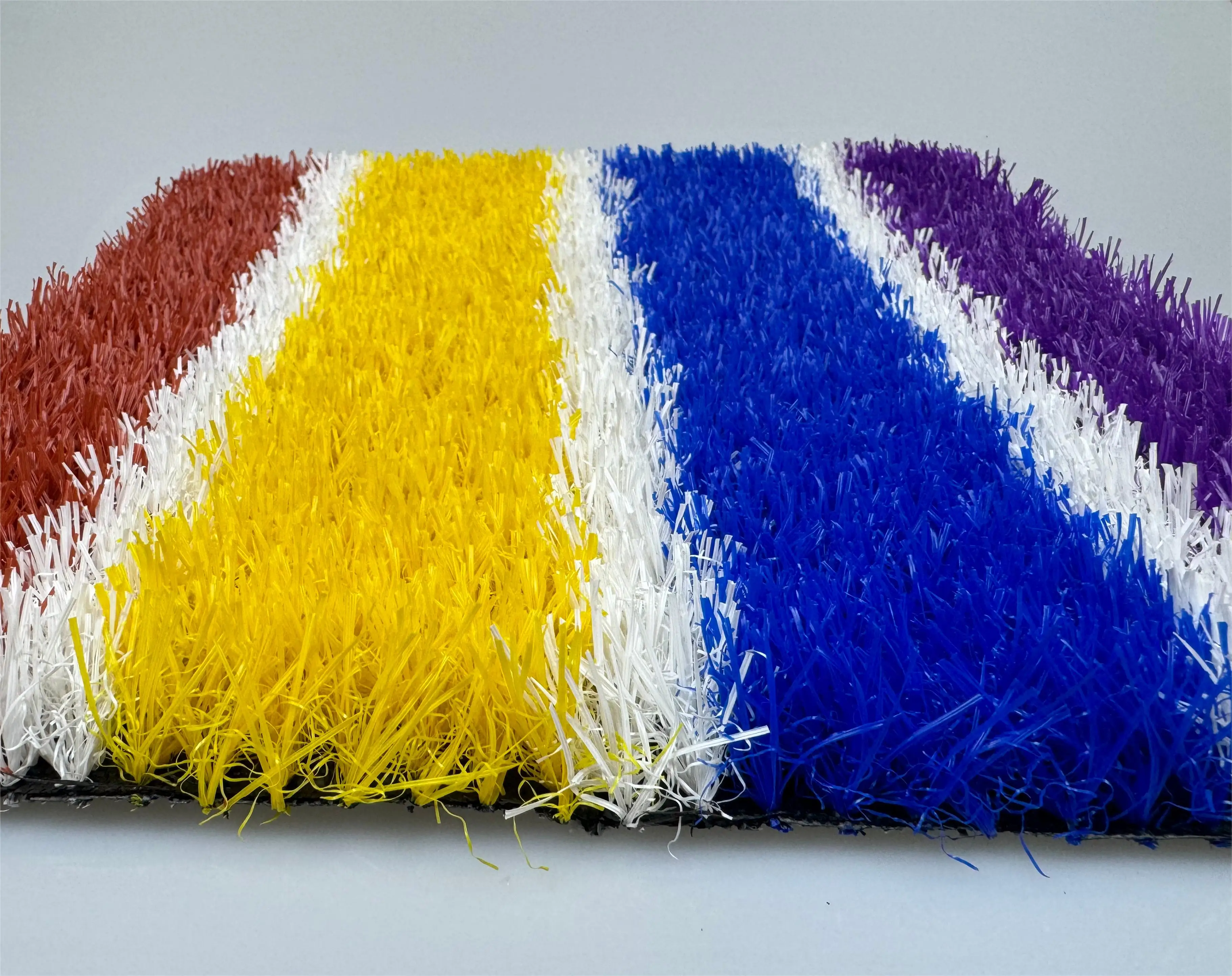 Customized Kindergarten Artificial Turf Color Rainbow Track Special ...