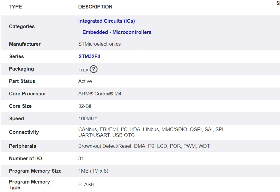 Arm Cor-tex-m4 Stm32f4 Microcontroller Ic Mcu 32bit 1mb Flash 100ufbga Stm32f413vgh6 Ic - Buy ...