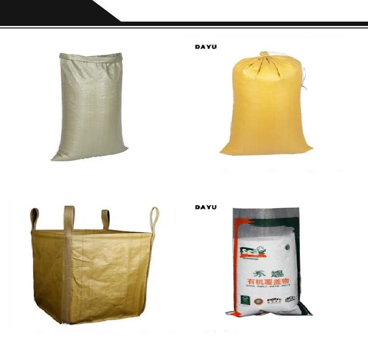 Durable 50kg Plastic Bags - Recyclable Woven Polypropylene