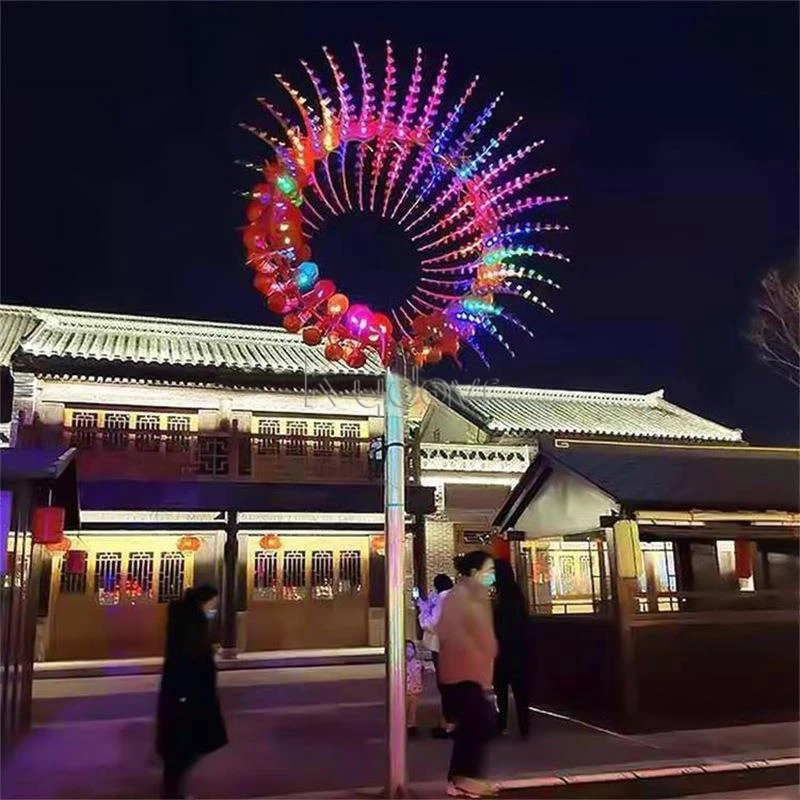 Outdoor Fairy Garden Large Metal Stainless Steel Wind Tree Copper ...