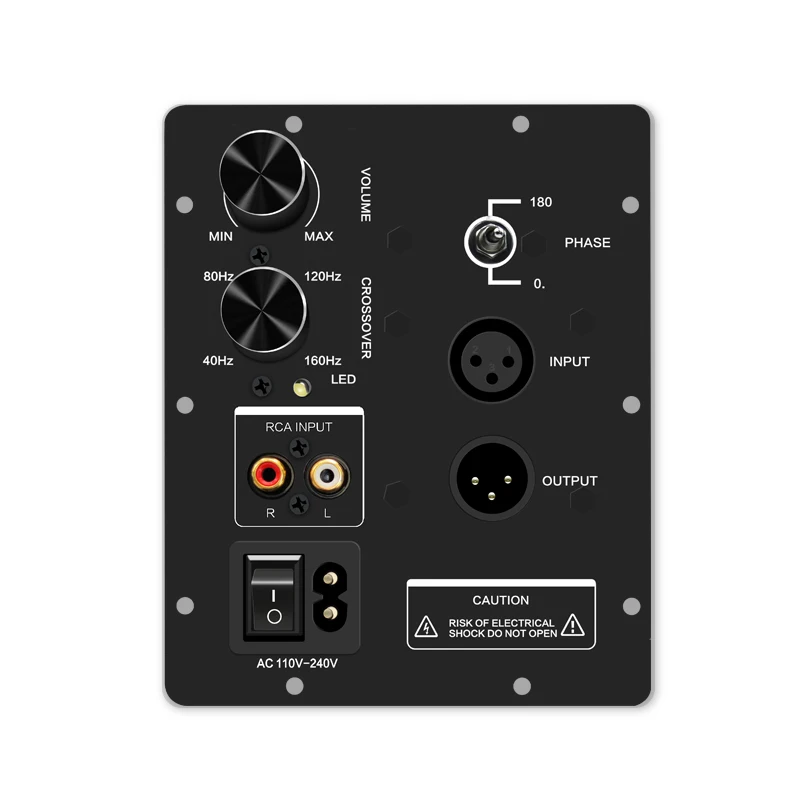 Cloudyx China 200w Subwoofer Plate Amplifiers Rca Input High ...