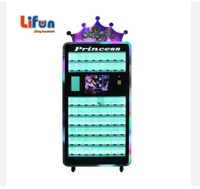 Unmanned Store Beauty Vending Machine Contactless Eye Lash Lipstick ...