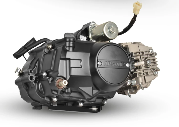 C110 Motorcycle Engine Spare Parts Engine Left and Right Box Baked ...