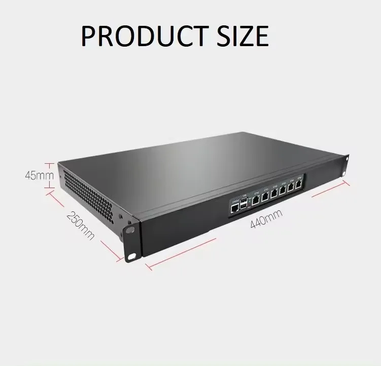 11th Gen I7-1185g7 Pfsense Firewall Router I5 1145G7 I3 1115G4 1U Rack ...