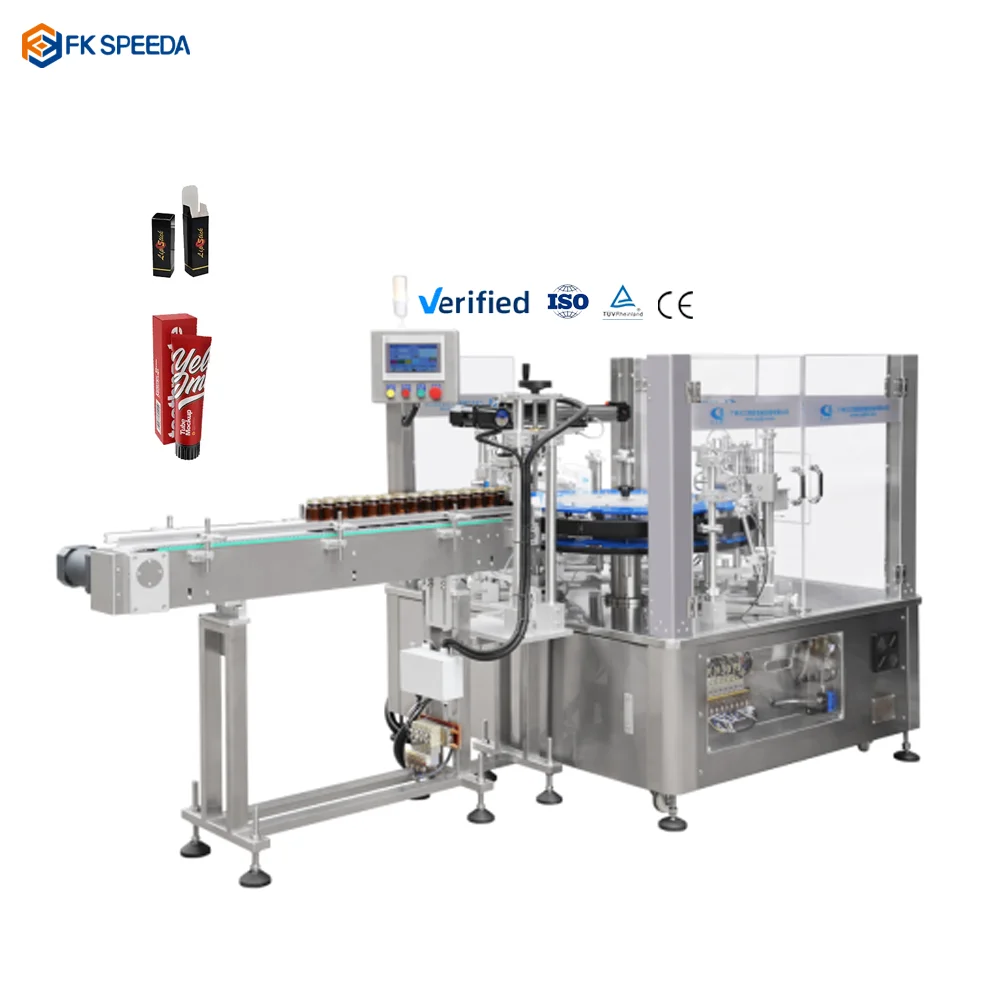 Atuoamtic Vertical Box Packaging Machine Automatic Cartoning Machine ...