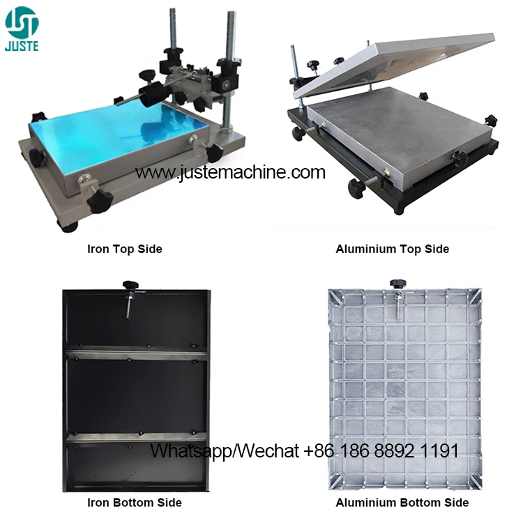 Manual Table Single Color Screen Printer Shenzhen Silk Screen Printing ...