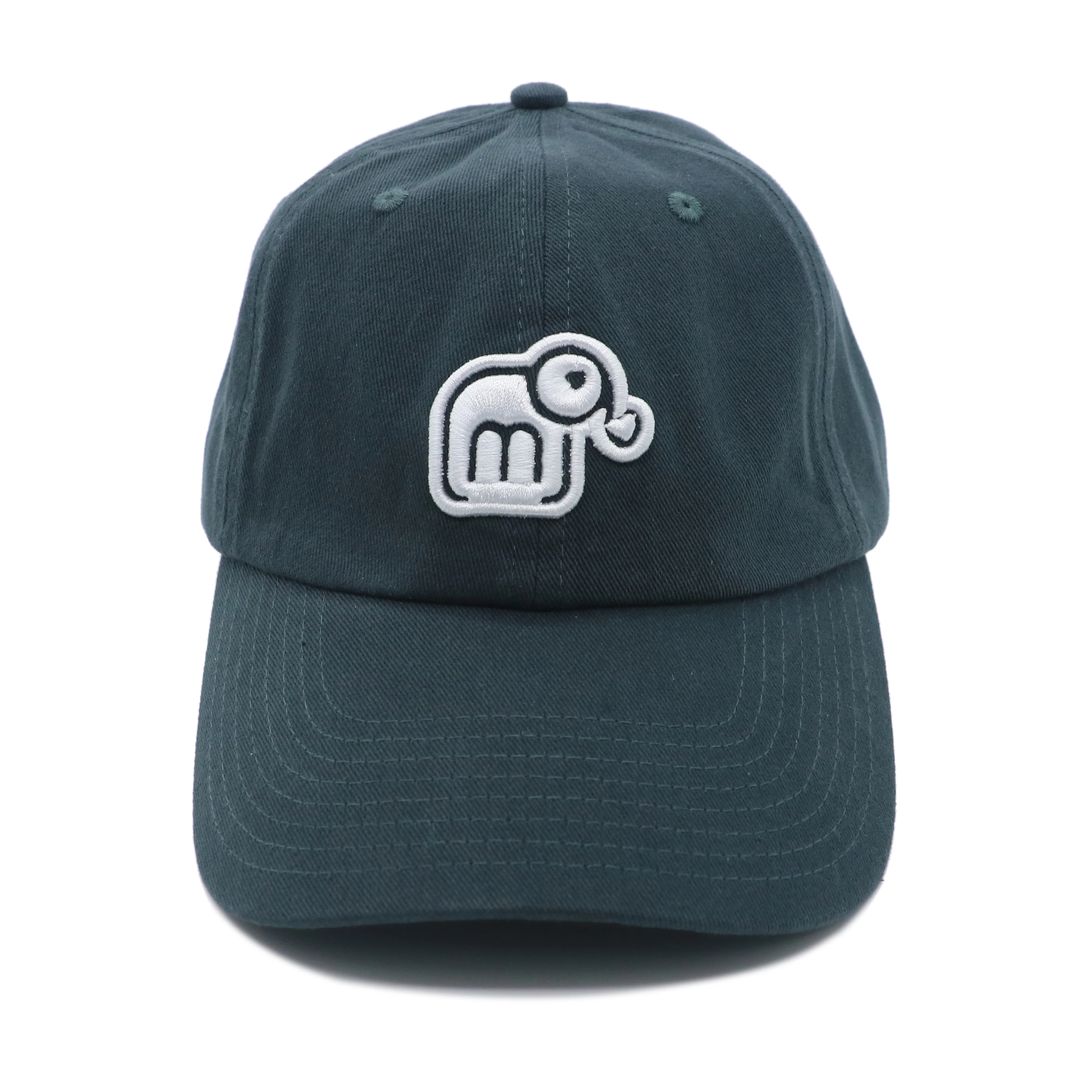 OEM Custom 6 Panel 3D Puff Embroidery Logo Baseball Cap, Custom Navy ...