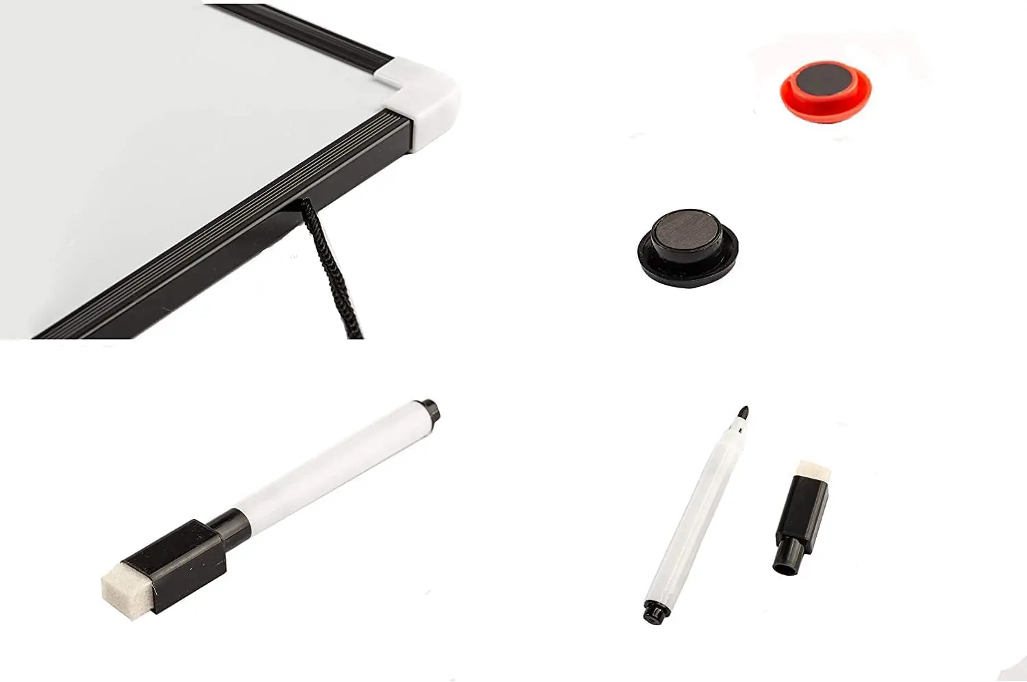 Portable Desk Magnetic Mini Small A4 Whiteboard Dry Wipe Notice Memo ...
