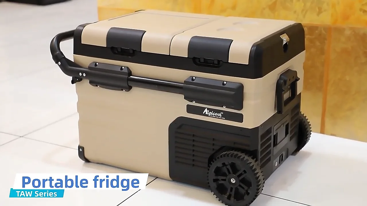 Alpicool Taw35 Off-road Camping Rv Mini Car Refrigerator 12v Dual-zone ...
