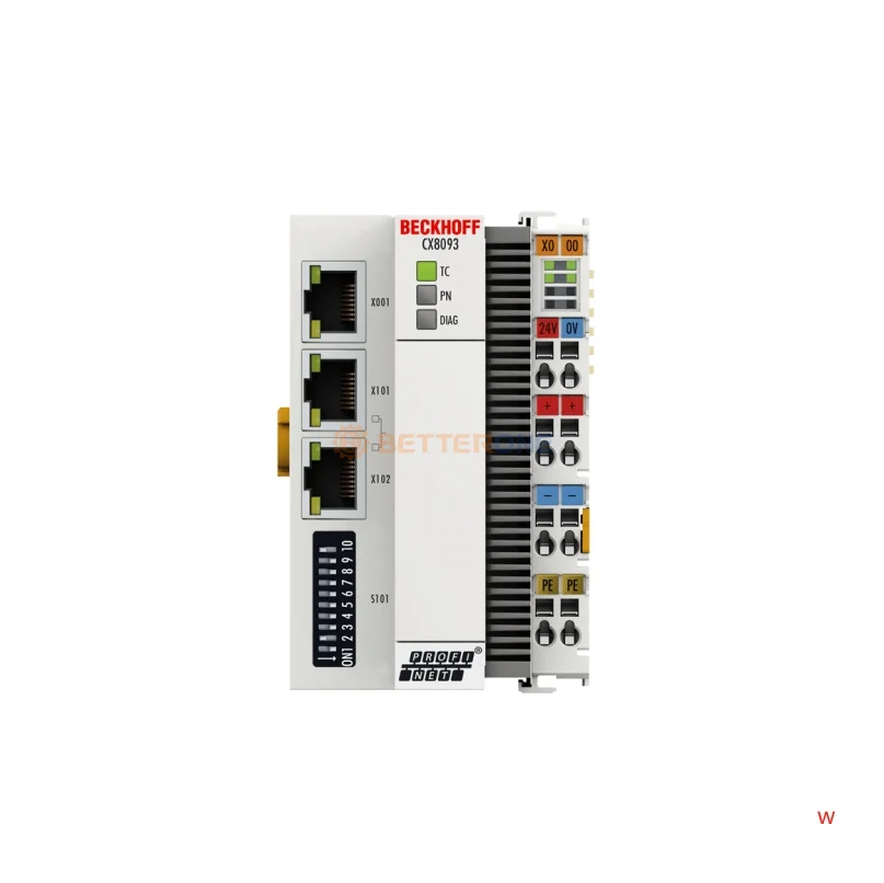 Beckhoff CX8093 | Embedded PC with PROFINET device comes with a one-year warranty, in stock and ...