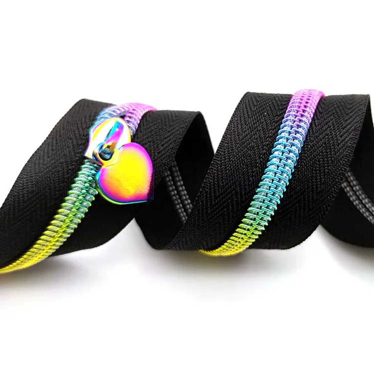 Yyx New Design Rainbow Zip Head Handbag Accessory Customized Brand Logo ...
