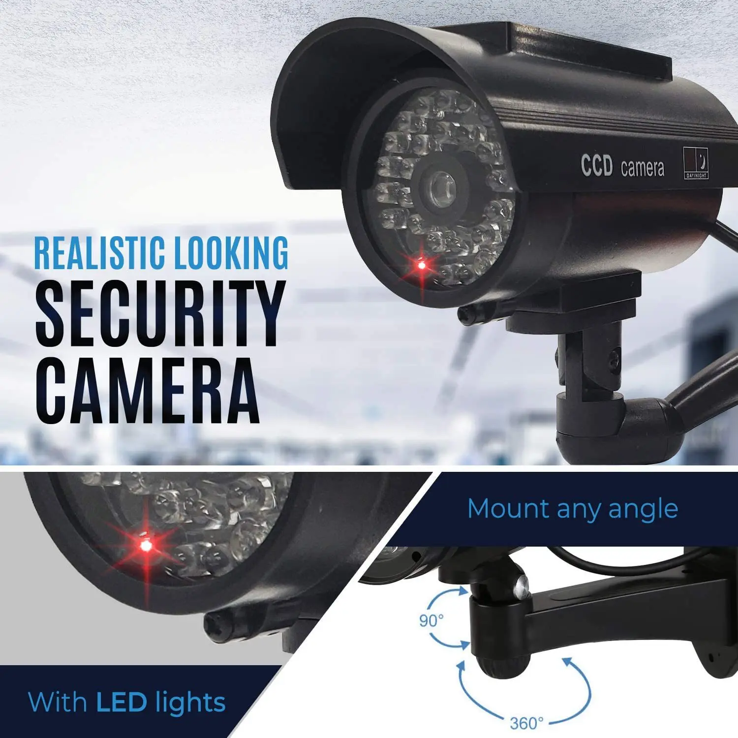 Fake Security Camera Screen Website - Saikiot Solar CCTV