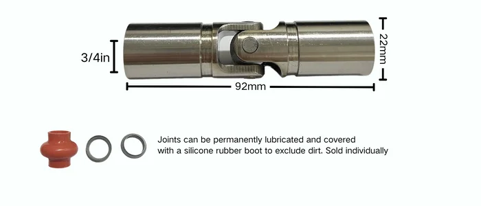 Single Titanium Universal Cardan Joint Manufactured To Military ...