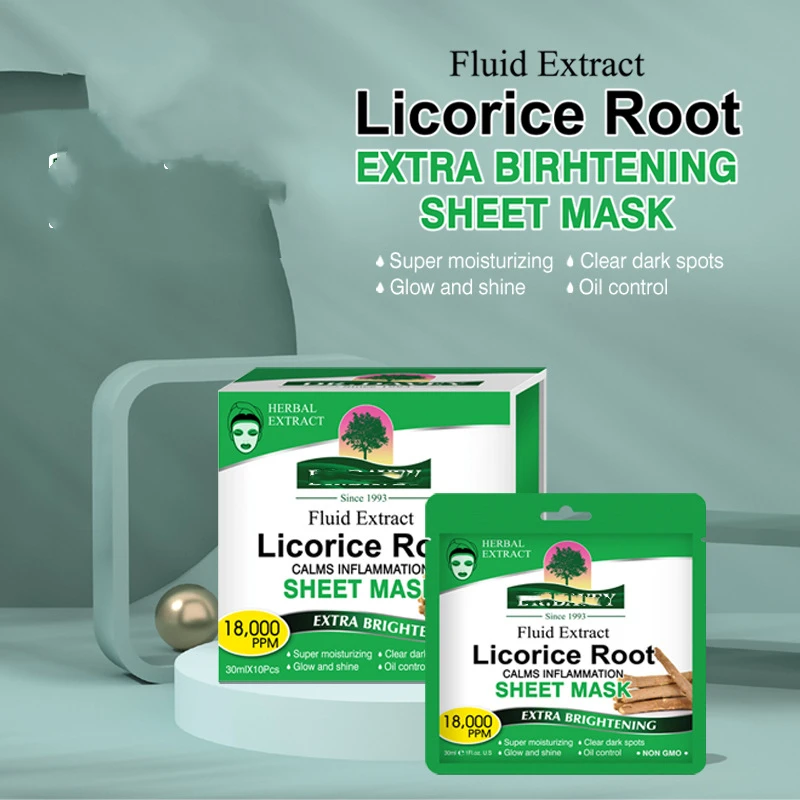 Korean Beauty Cosmetic Fluid Extract Licorice Root Calm Inflammation ...