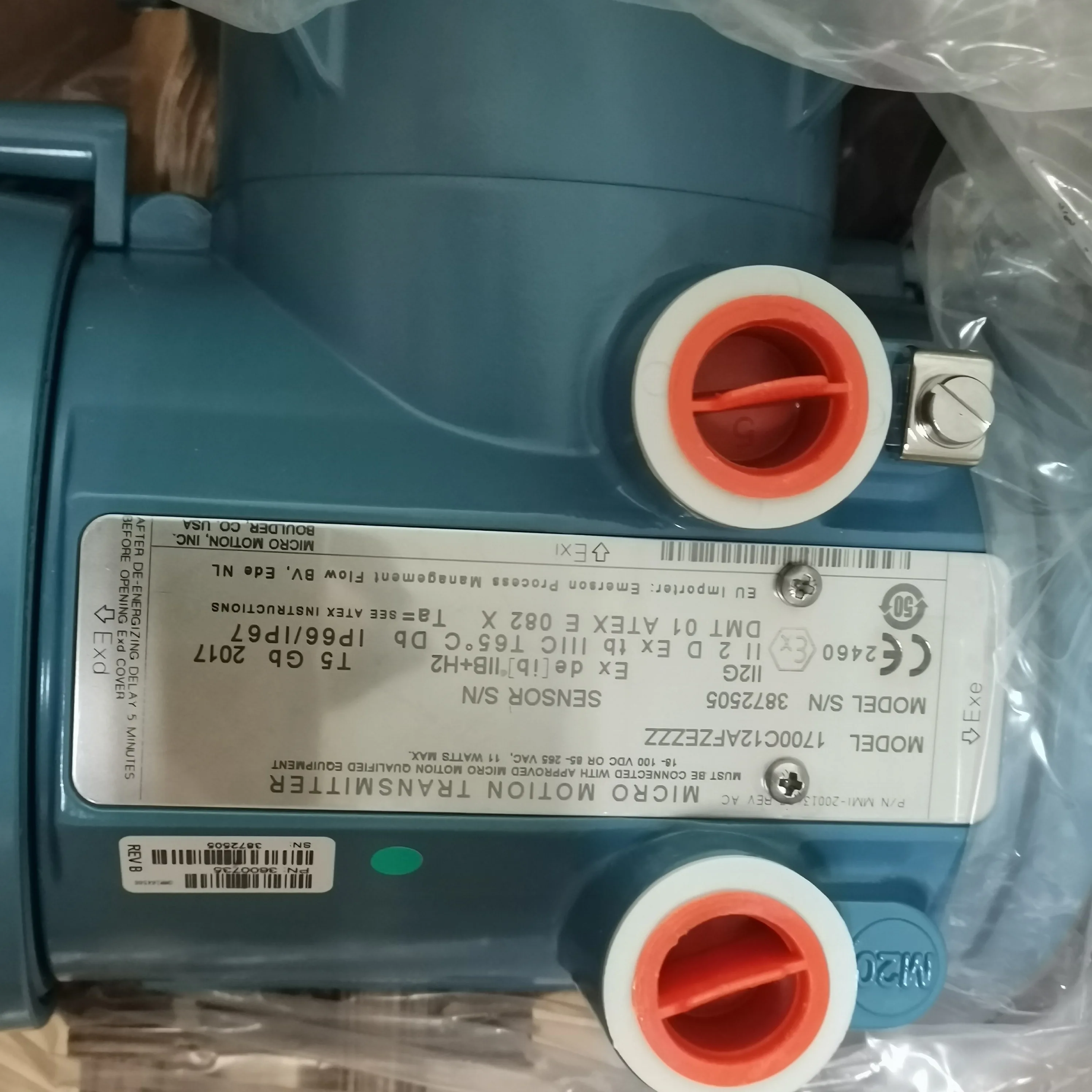 Emerson Coriolis Mass Flow Meter Cmf200 Cmf300 With Good Price - Buy ...