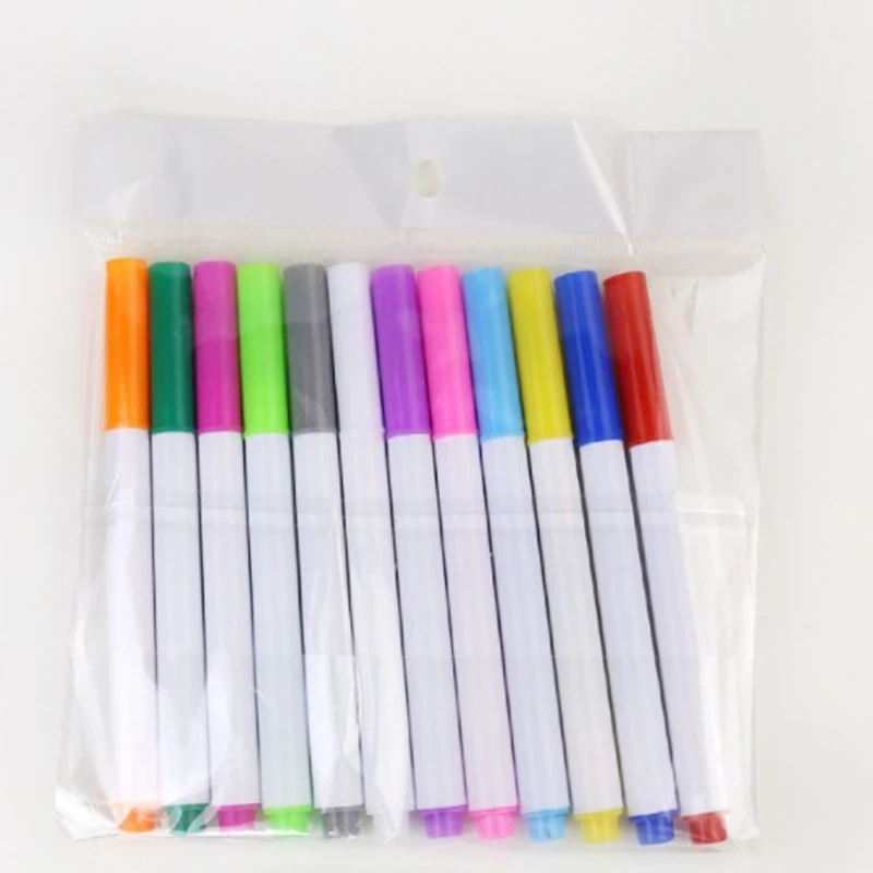 Oem Easy Cleaning 12 Color Super Washable Fabric Marker Pen Permanent ...