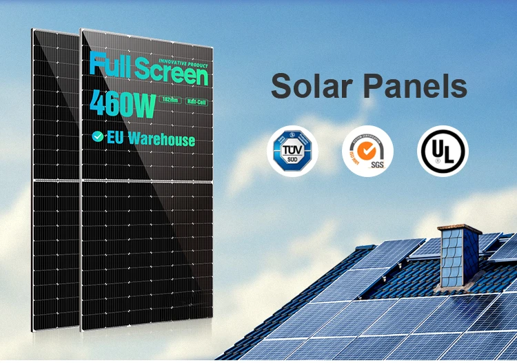 470w Panel Solar Photovoltaic Module Battery Static Electricity ...