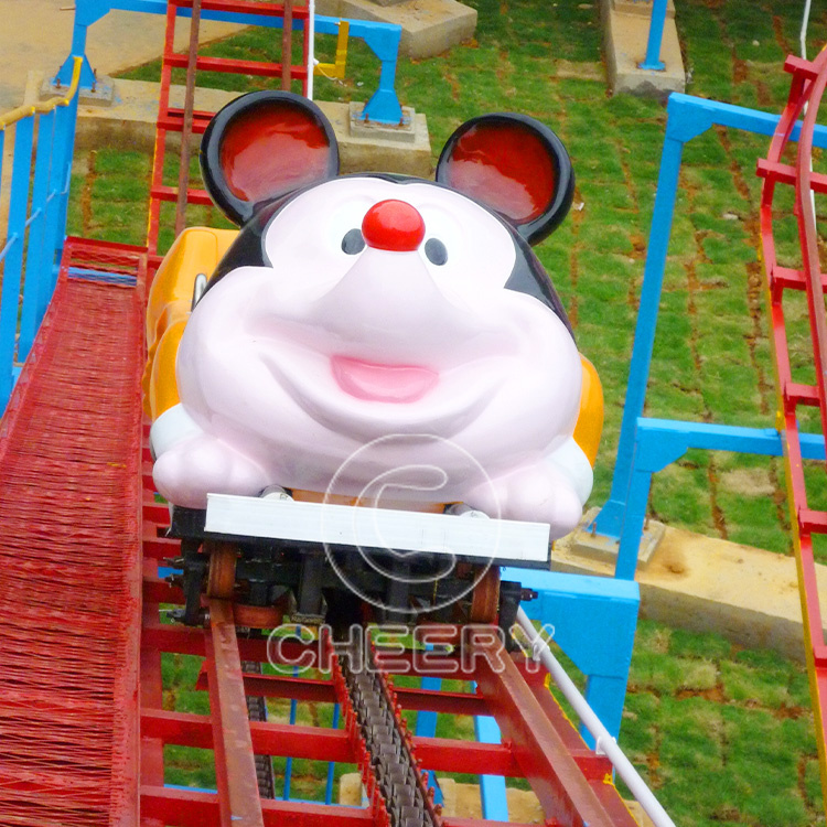 Funfair Attraction Park Equipment - Crazy Mouse Roller Coaster