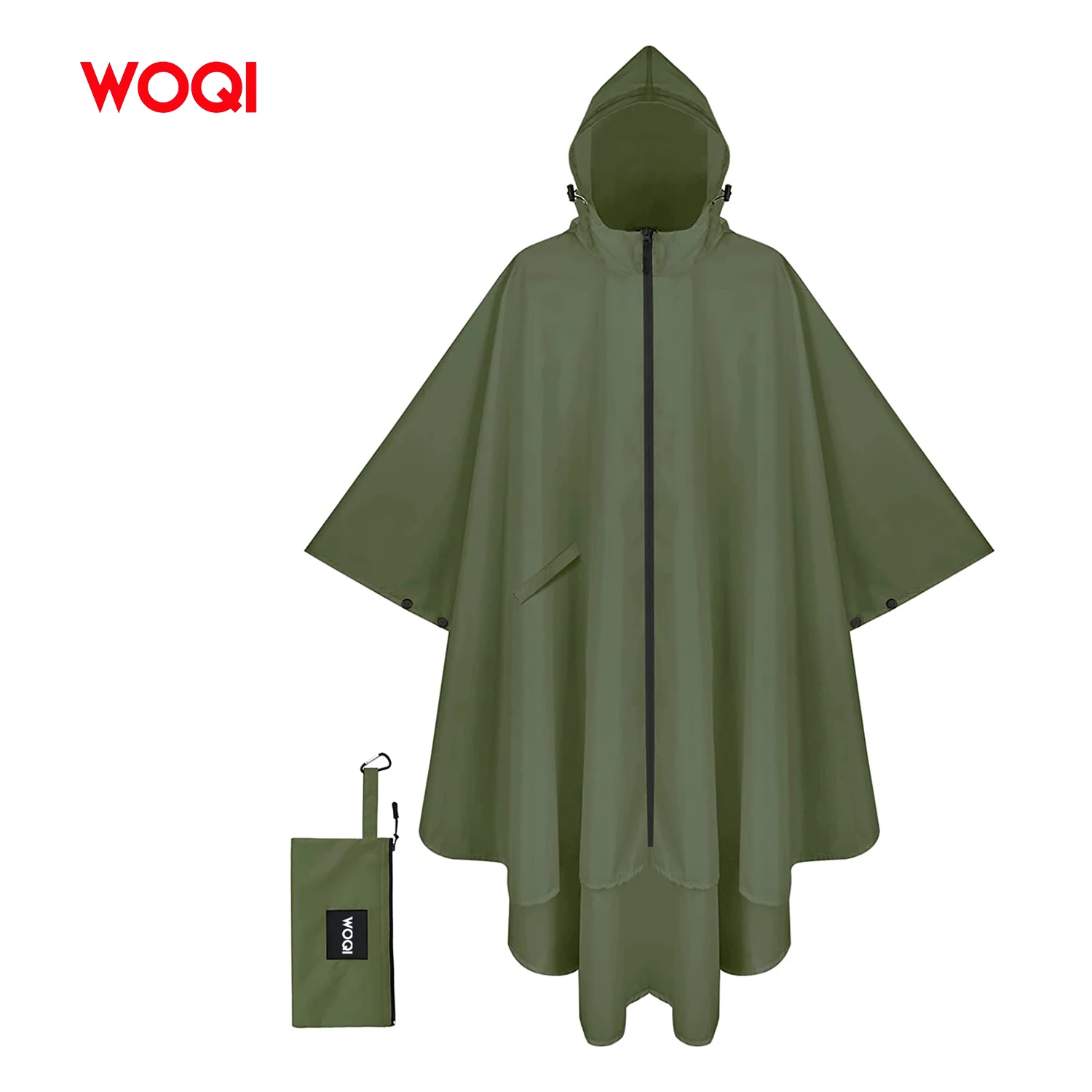 WOQI Portable Multi-functional Waterproof Raincoat Poncho Pvc Raincoats ...