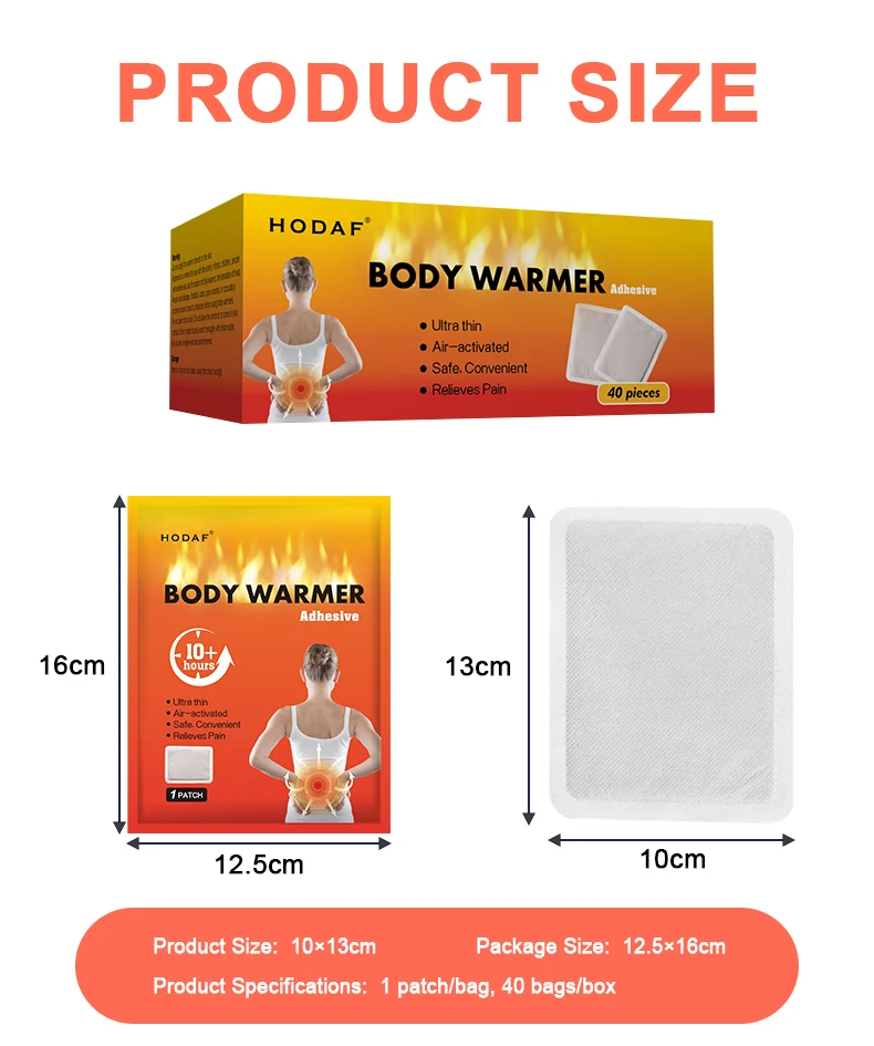 Good Single Use Body Warmer Patches Customized Hand and Body Hot Pads ...