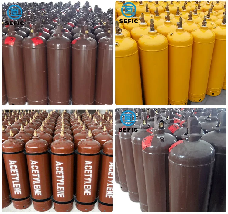 DOT-8AL MC10 Acetylene Gas Cylinder - Perfect for Welding & Cutting ...
