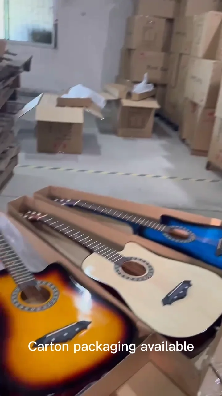 High Quality Musical Instruments 38 Inch For Beginners Basswood ...