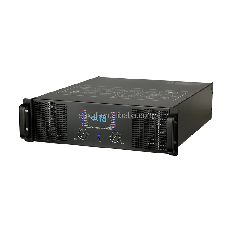 CA18 Standard Amplifier - 1000 Watt 3U Audio Power Amplifier