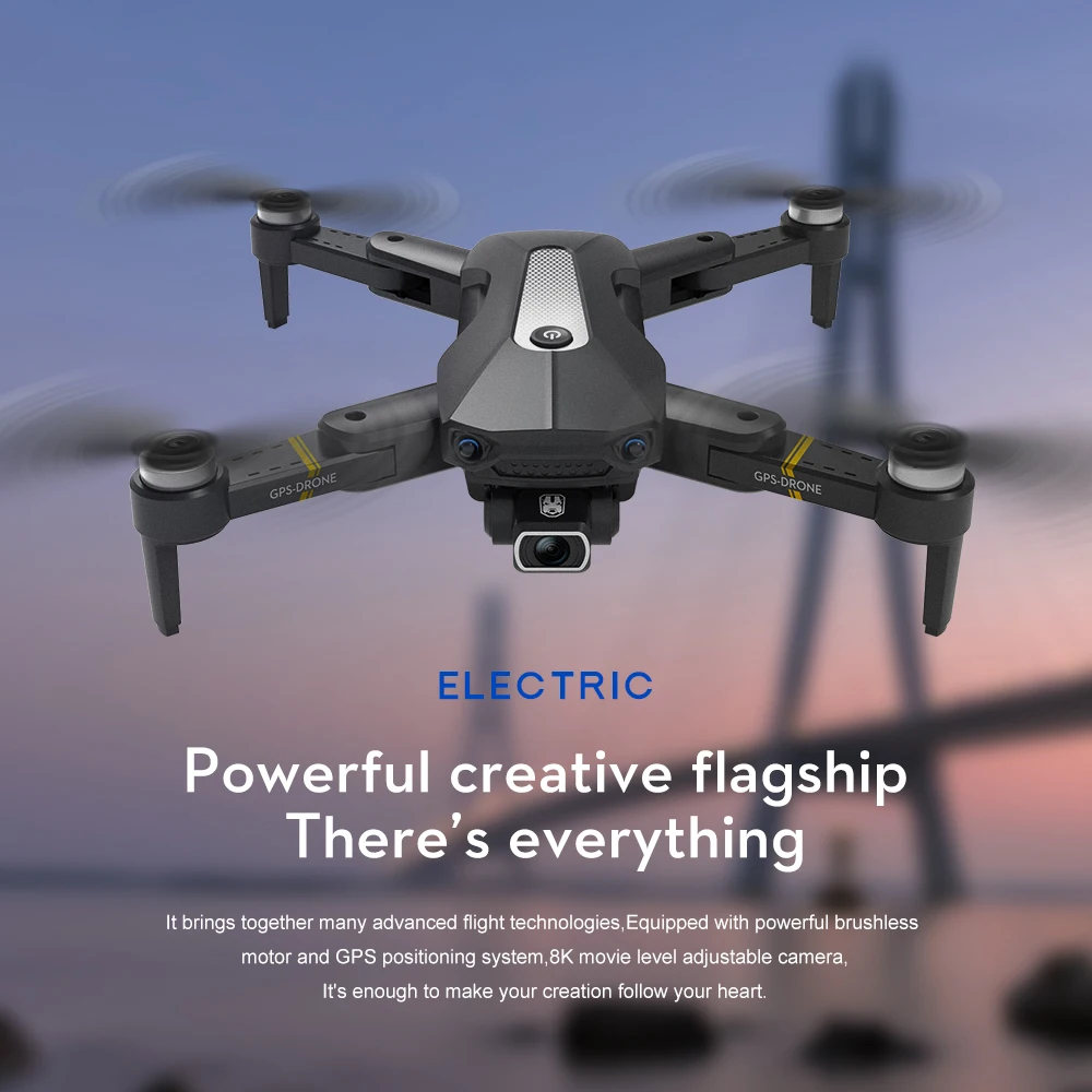 K80 Pro Gps Rc Drone With 4k Professional Aerial Photographic Foldable Quadcopter With Camera ...