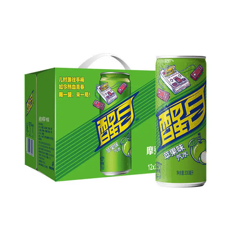 Coca Modern Can Cola Eye-catching Drink 330ml Pineapple Apple Peach ...