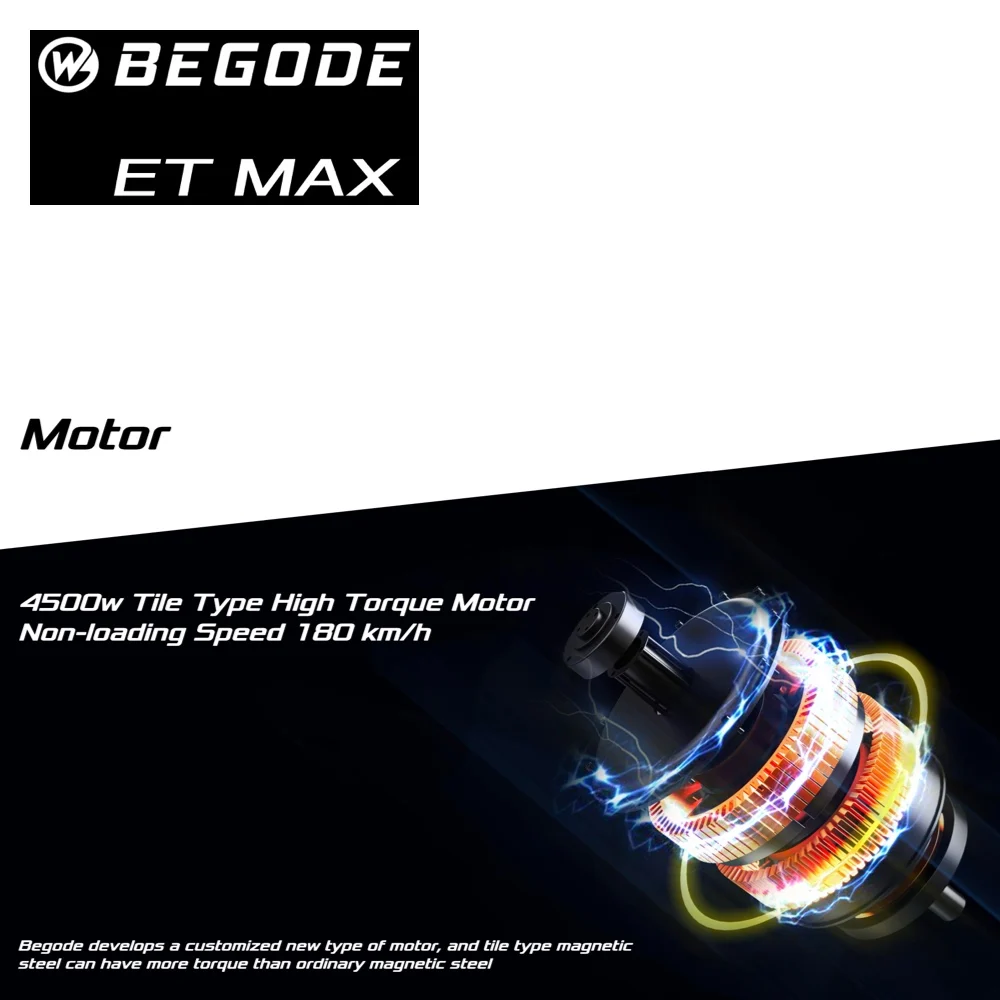 Begode ET MAX Monocycle - 4500W Power, 180km/h Speed