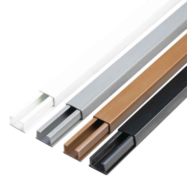 OEM HYD FW30 Decorative PVC Network Cable Trunking Slotted Clear Cover ...