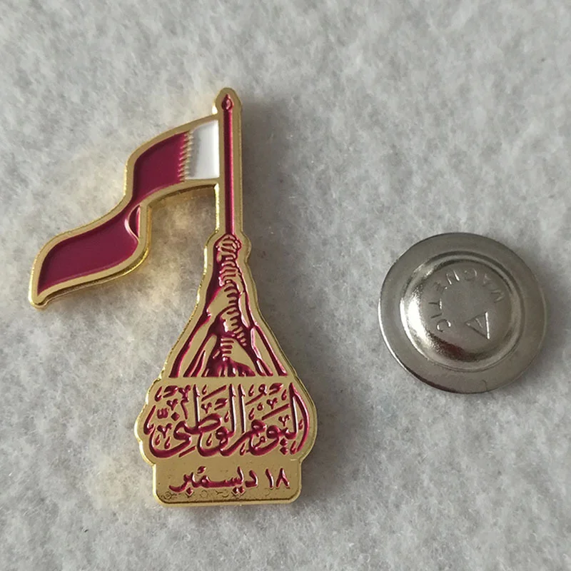 Manufacturers Custom Metal Zinc Alloy Soft Hard Enamel Bulk Qatar ...