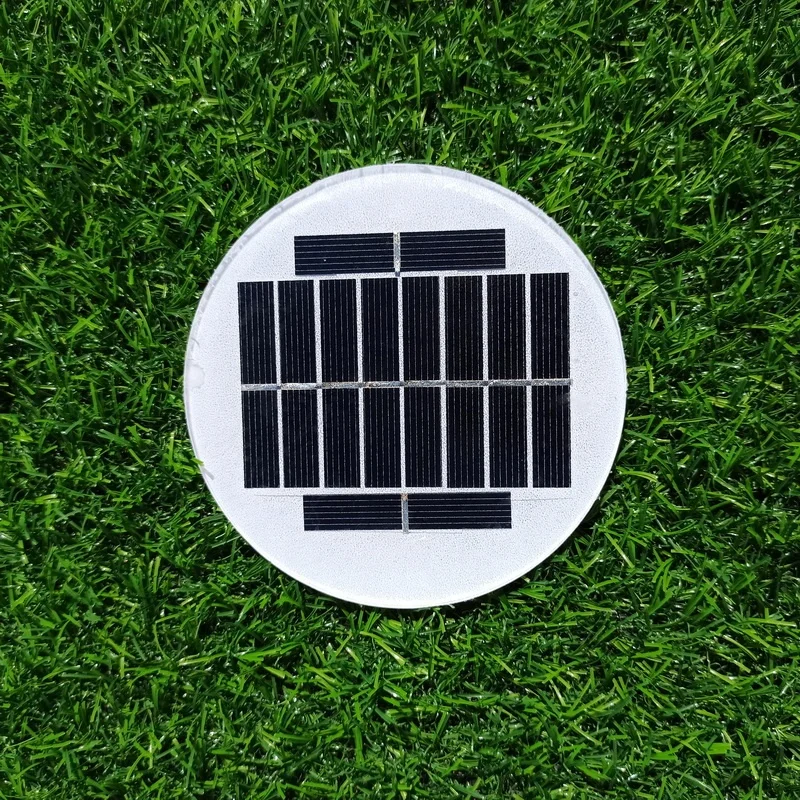 Mini Pv Modul Small Laminated Tempered Glass 100mm Diameter Solar ...
