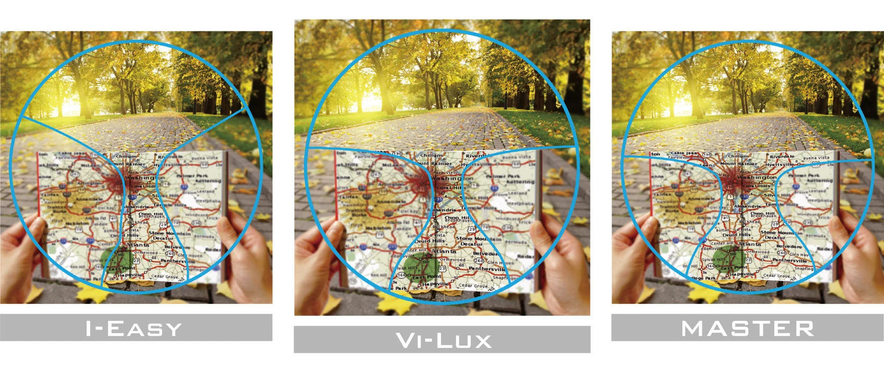 Rx Lab Vi-lux Customized Freeform Uv420 Blue Cut Progressive Eyewear ...