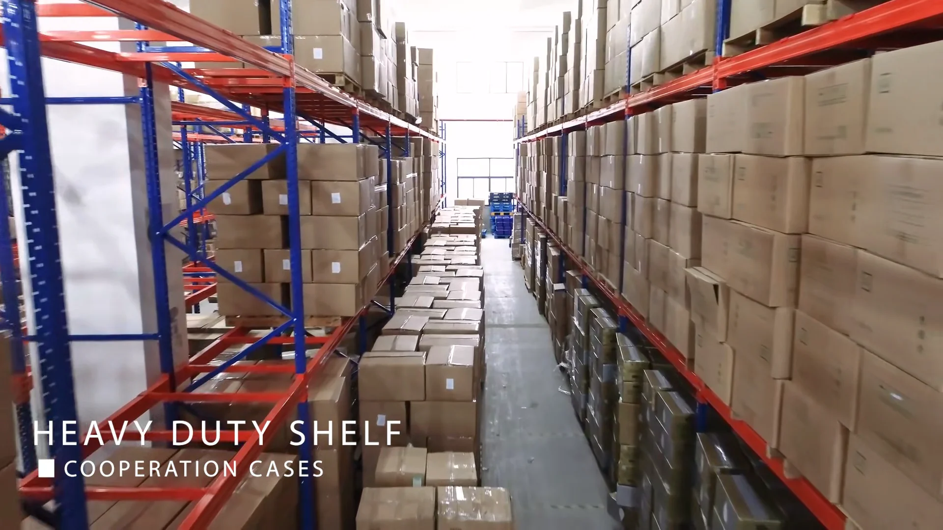 Steel Warehouse Shelving Upright Industrial Warehouse Storage Heavy ...