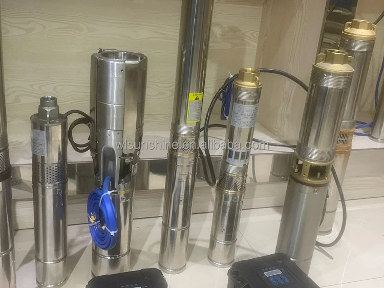220v 15a Dc Solar Submersible Deep Well 10hp Water Pump For Agriculture ...