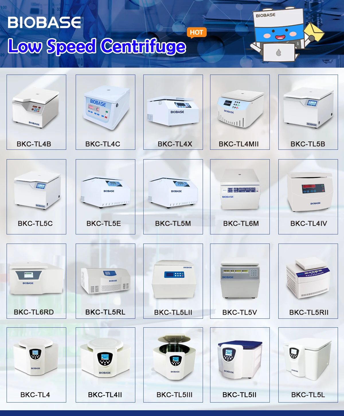 Biobase Manufacturer Prp Centrifuge 4500rpm Angel Swing Rotor Rcf ...