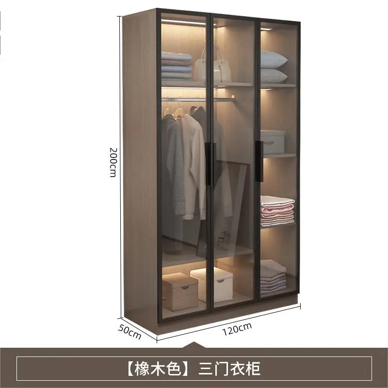 Wooden L Shape Corner INS Bedroom Furniture Cabinet